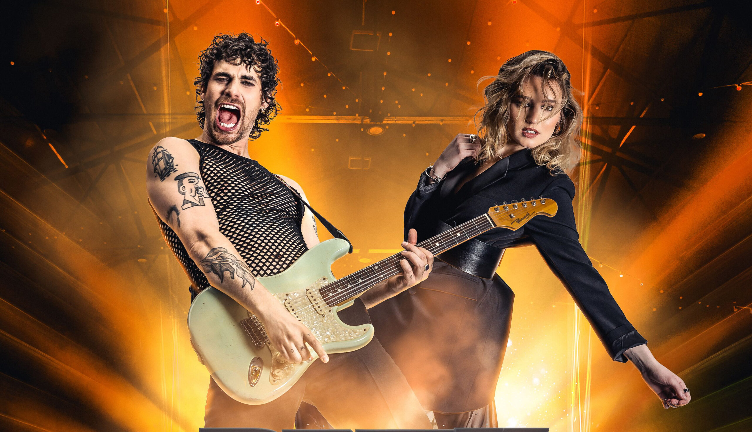 Lucas Hamming en Magtel de Laat in iconische Queen musical